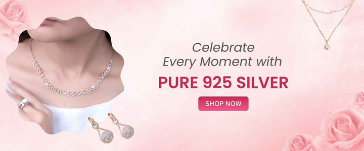 Varshika Jewellers: Shop Pure 925 Indian Silver Jewellery Online